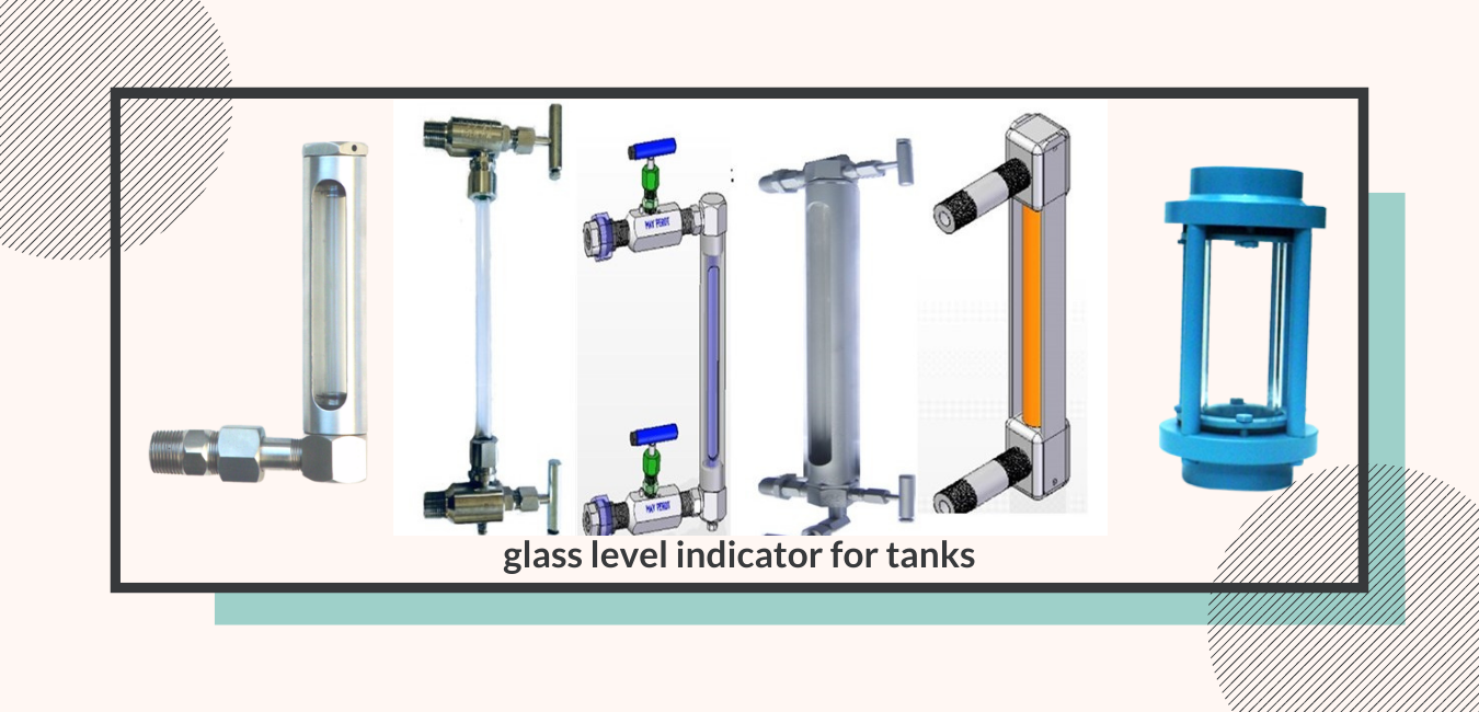 sight glass level indicator tanks and Vented oil level gauges