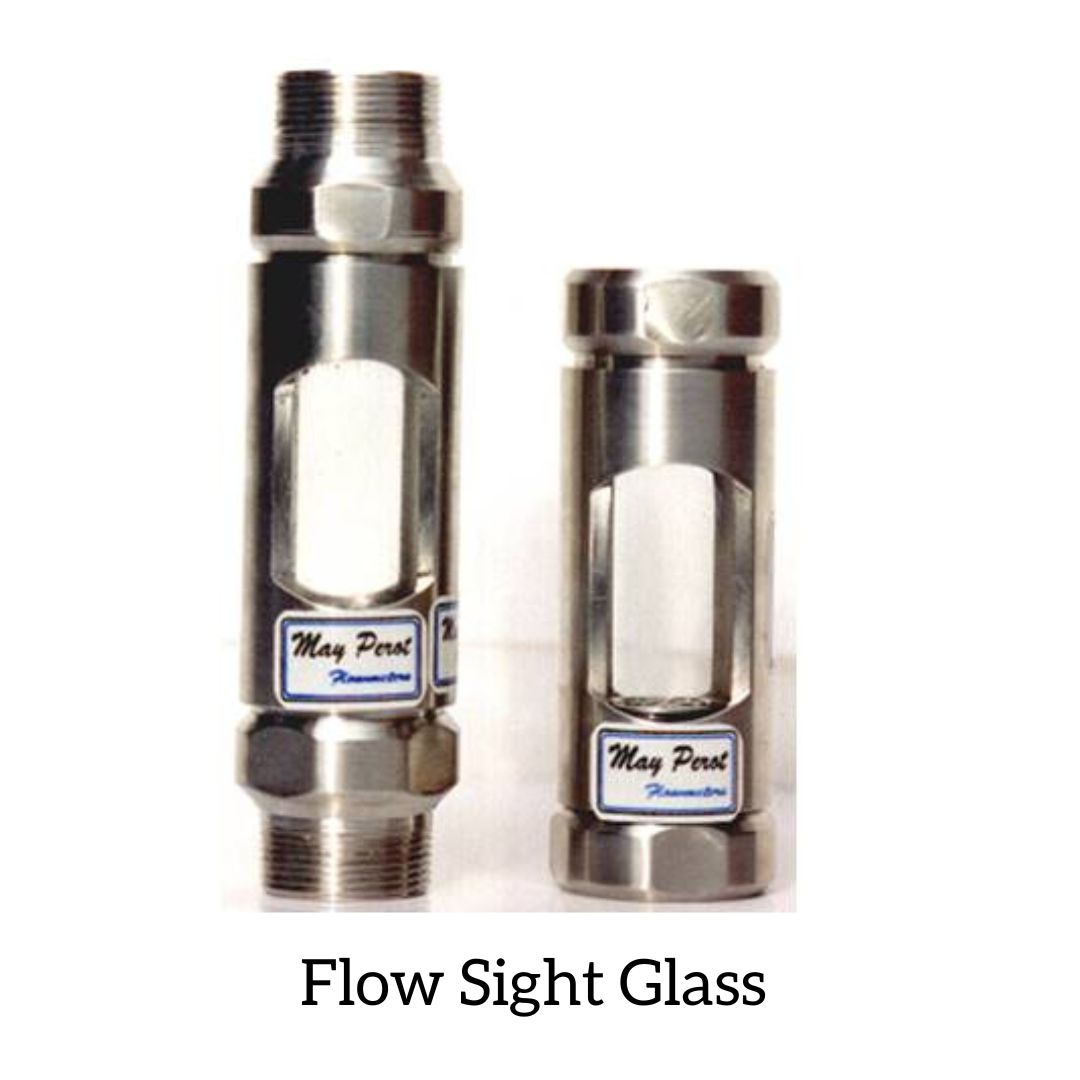 Visual flow indicators manufacturer Glass cylinder sight flow